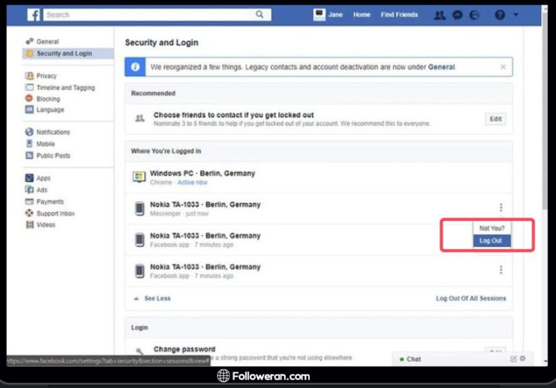 A Guide to Securely sign out of Facebook on Any Device