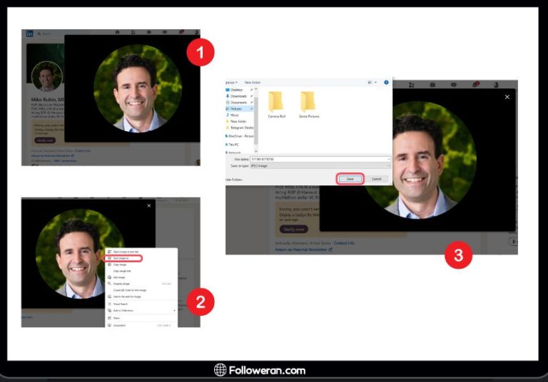 How to download a LinkedIn profile picture? + 10 Downloader