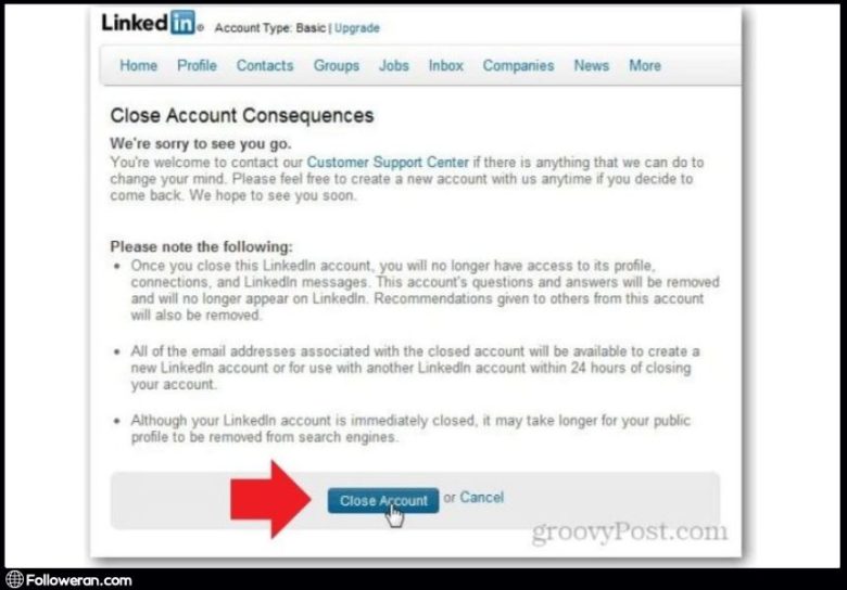 How to Delete LinkedIn account in 2025?