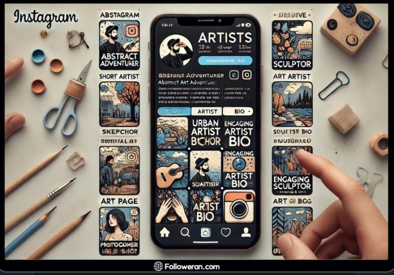 Artist Instagram Bio Ideas; Best Samples and Tips 2024