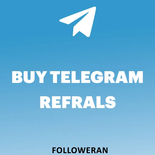 Buy Telegram Refrals | Start From 3$ | Safe
